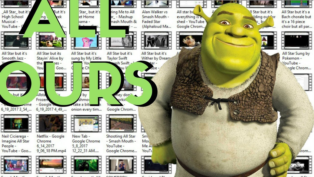 All Star but it's a mashup of 53 All Star mashups - YouTube