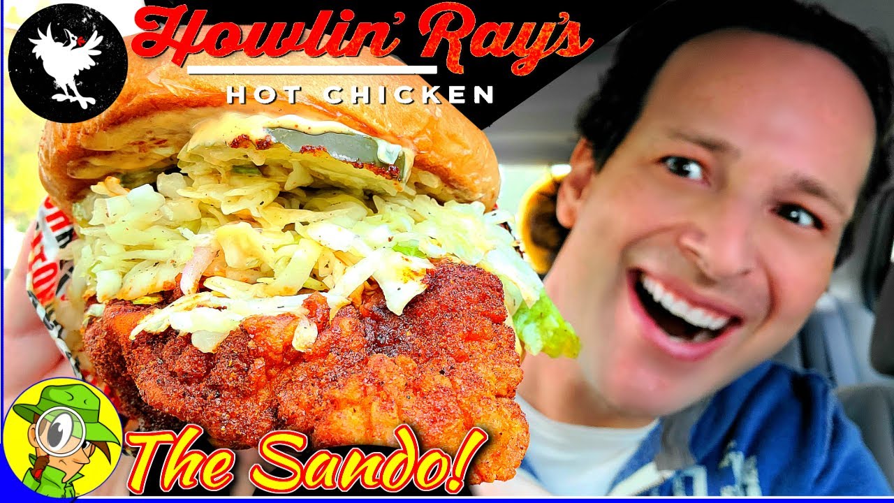 Howlin' Ray's® CHICKEN SANDWICH | THE SANDO Review 🐺🐔🥪 | Peep THIS Out ...