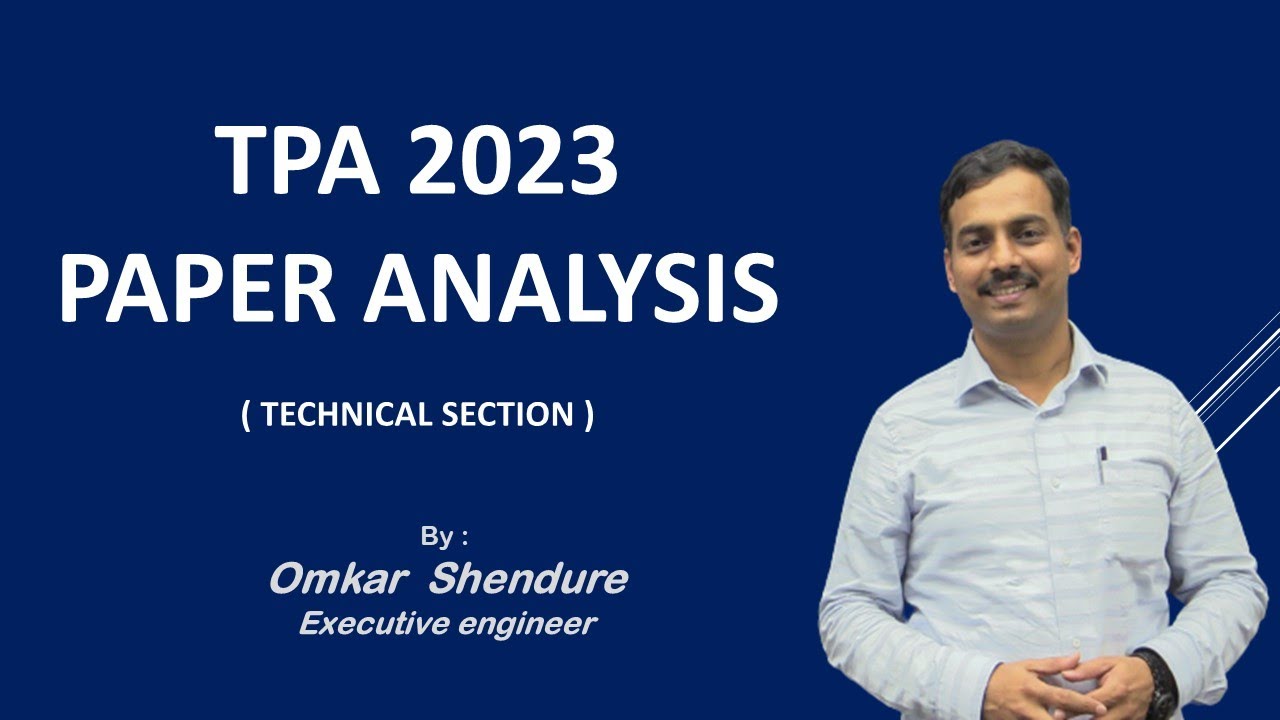 TPA 2023 SUBJECTWISE ANALYSIS BY OMKAR SIR E.E - YouTube