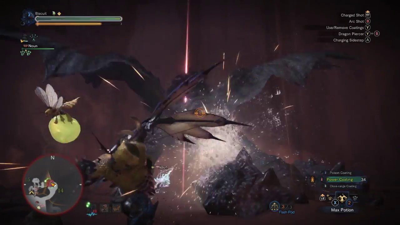 [MHW] BOW VS BLACK DIABLOS - SOLO - YouTube