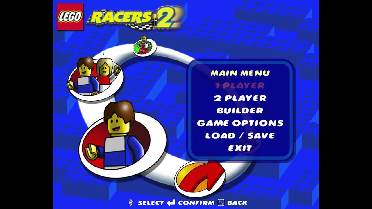 Lego Racers 2 Custom Mods - YouTube