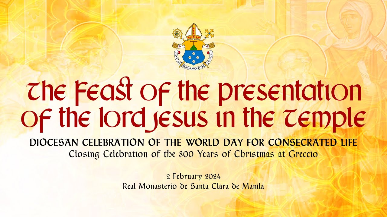 Diocesan Celebration of the World Day of Consecrated Life - YouTube