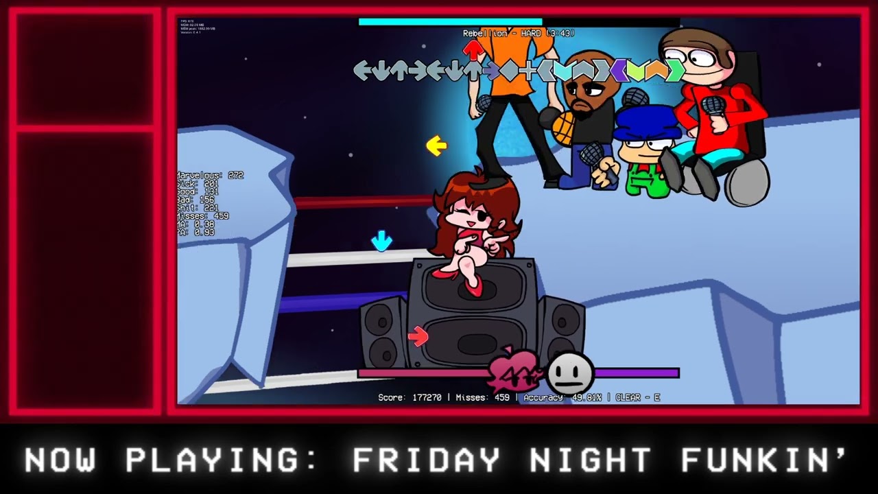 Beating Rebellion (18K) (during my FNF mods stream) - YouTube