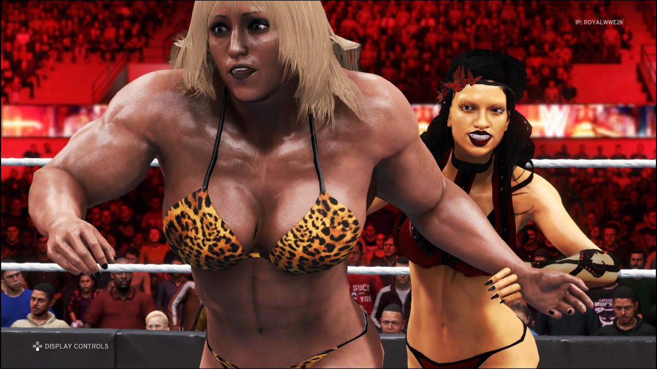 WWE 2K20 - Awesome Christina vs. Rihanna - Royal Girl Fights - YouTube
