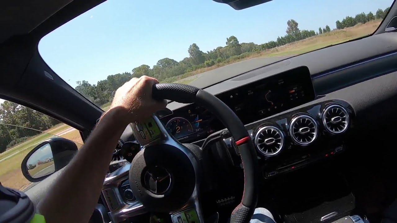 Mercedes A35 AMG Track Test - YouTube