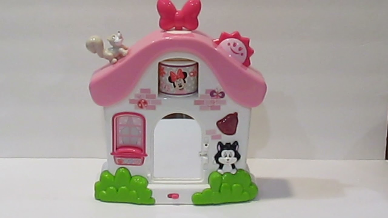 Disney Kiddieland Minnie Mouse Activity House Demo - YouTube