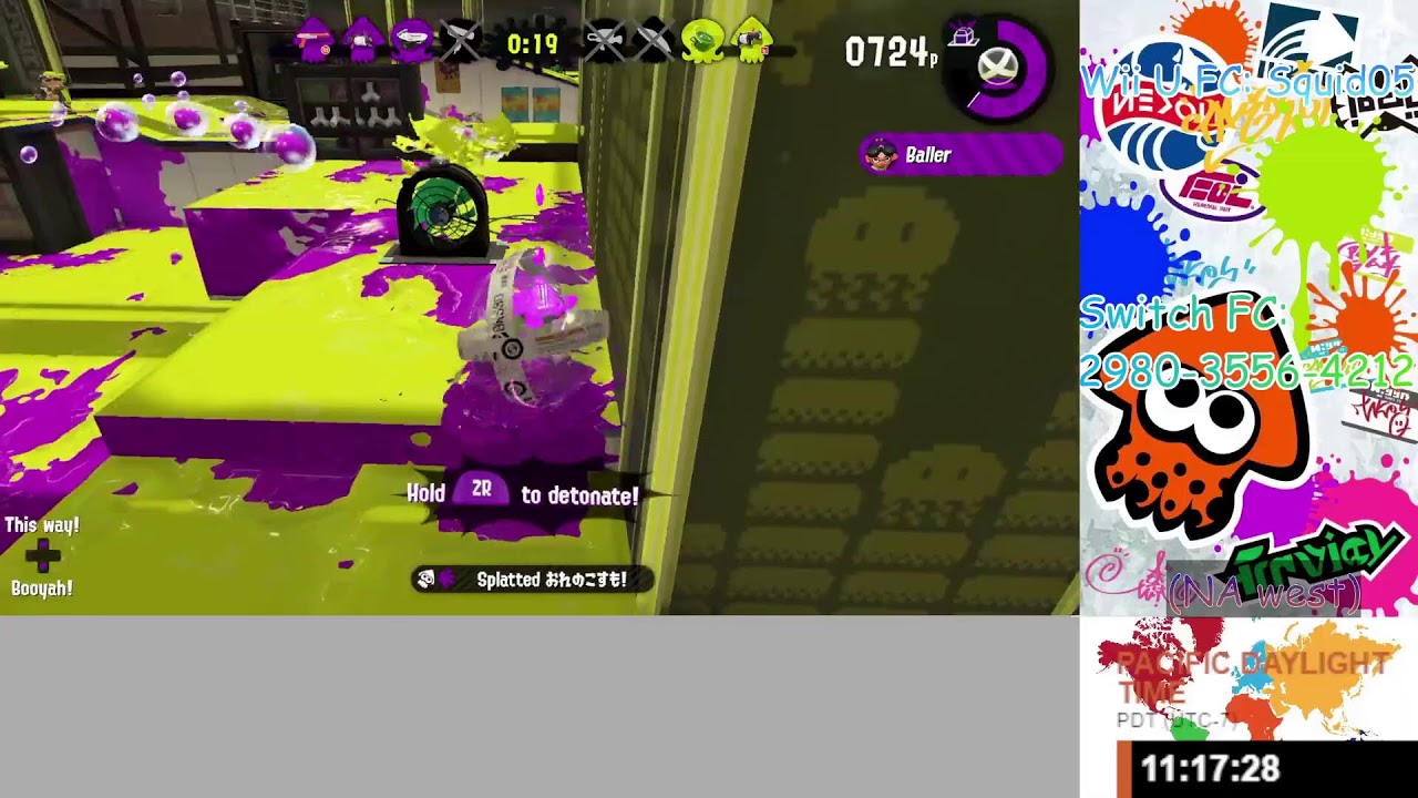 Morning splatoon stream - YouTube