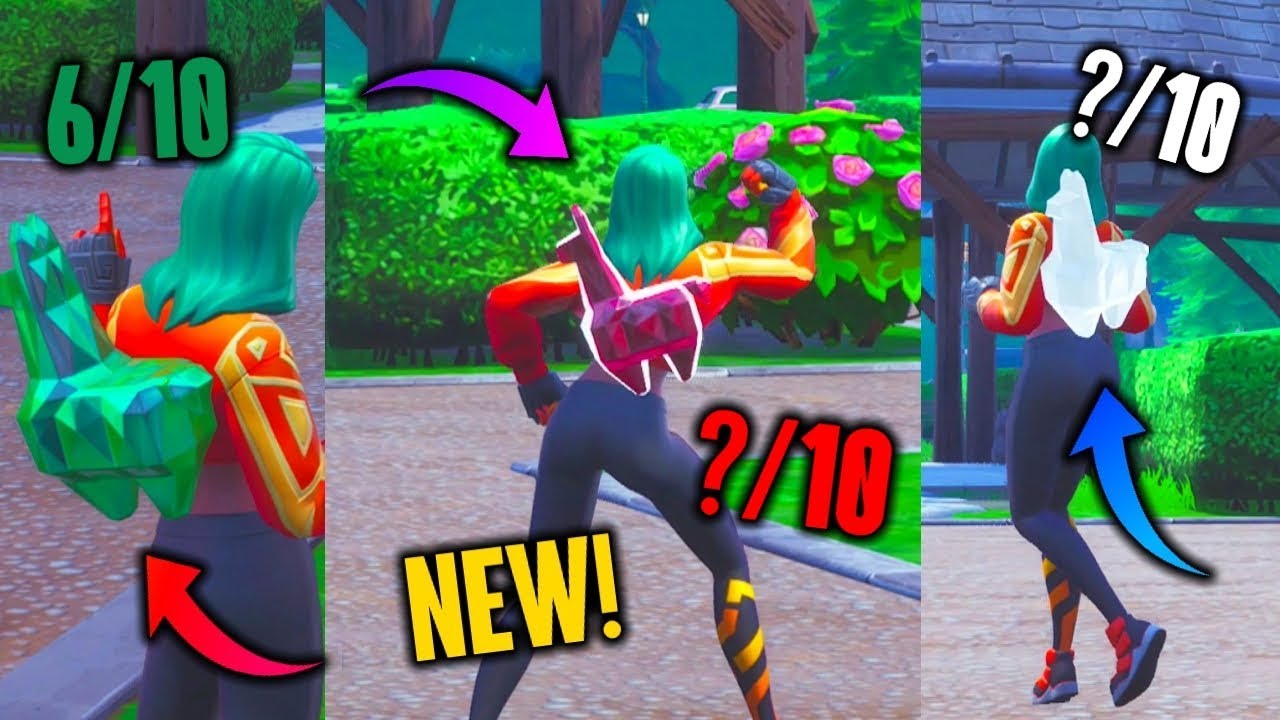 NEW* "CRYSTAL LLAMA" BACK BLING SHOWCASE/REVIEW - Fortnite - YouTube