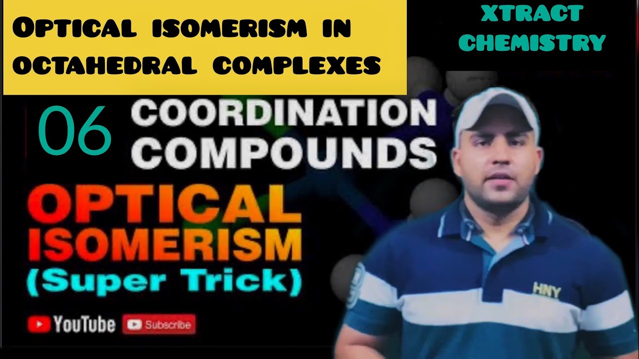 Optical Isomerism in octahedral complexes | coordination compounds | by ...