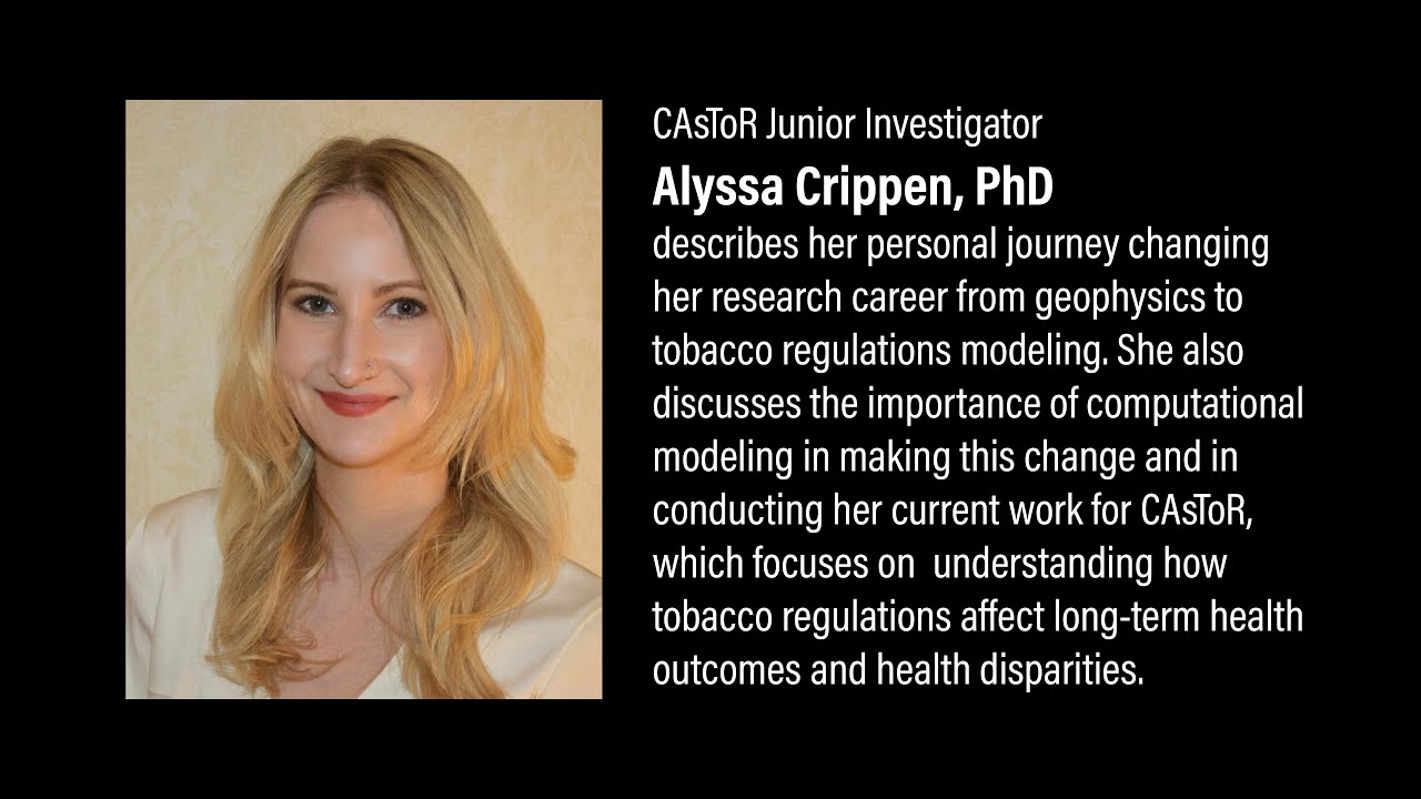 CAsToR junior investigator, Alyssa Crippen, PhD - YouTube