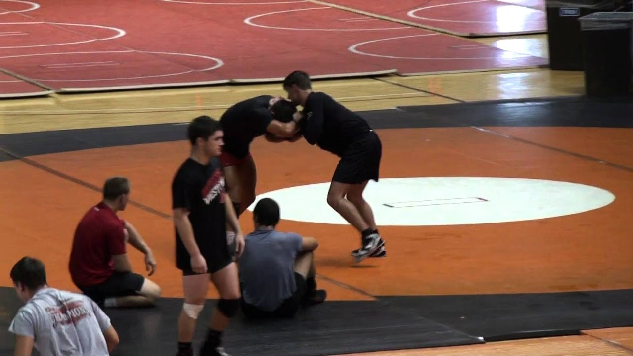 Tommy Churchard (Purdue) and Greg Zannetti (Rutgers) Wrestling Neutral ...