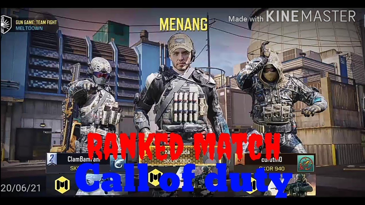 Ranked match-call of duty - YouTube
