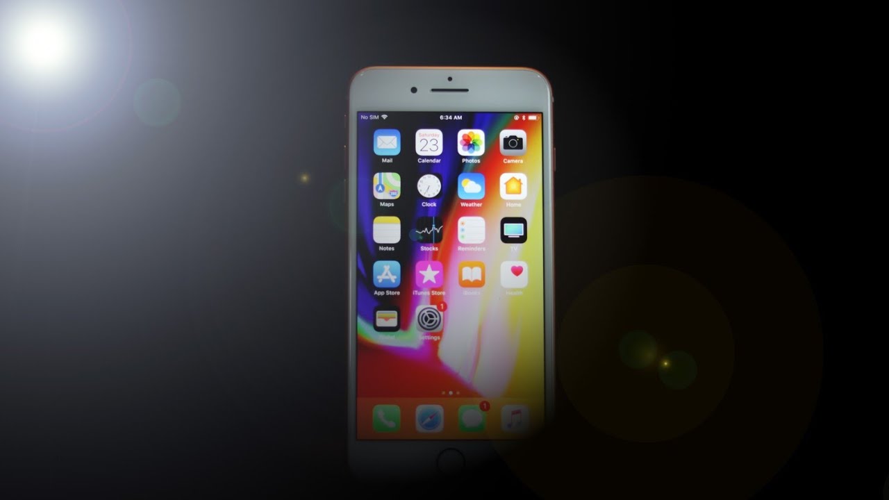 iPhone 8 Unboxing & Overview - Retail Unit | India - YouTube