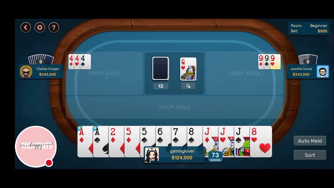 Tong-its Offline Gameplay1 - YouTube