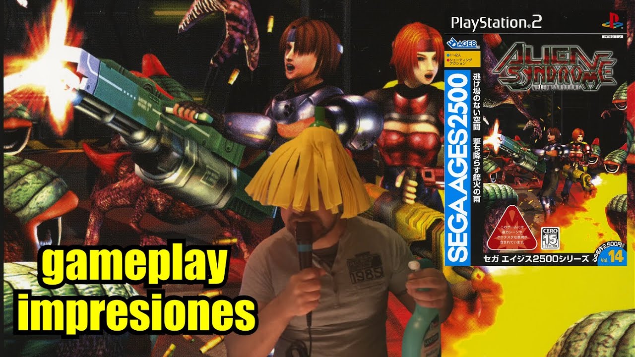 Alien Syndrome Ps2 🎮 Gameplay Impresiones -Español Comentado - YouTube