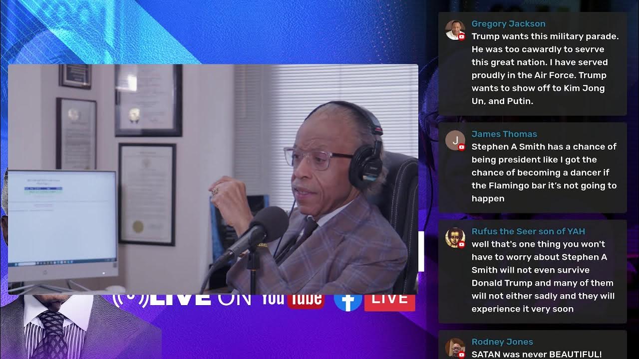 Weekdays Live with Rev. Al Sharpton | Keepin It Real Radio Show - YouTube