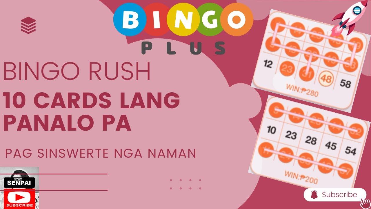 BINGO PLUS | LUCKY 2 LINES | BINGO RUSH | See Description Below to ...