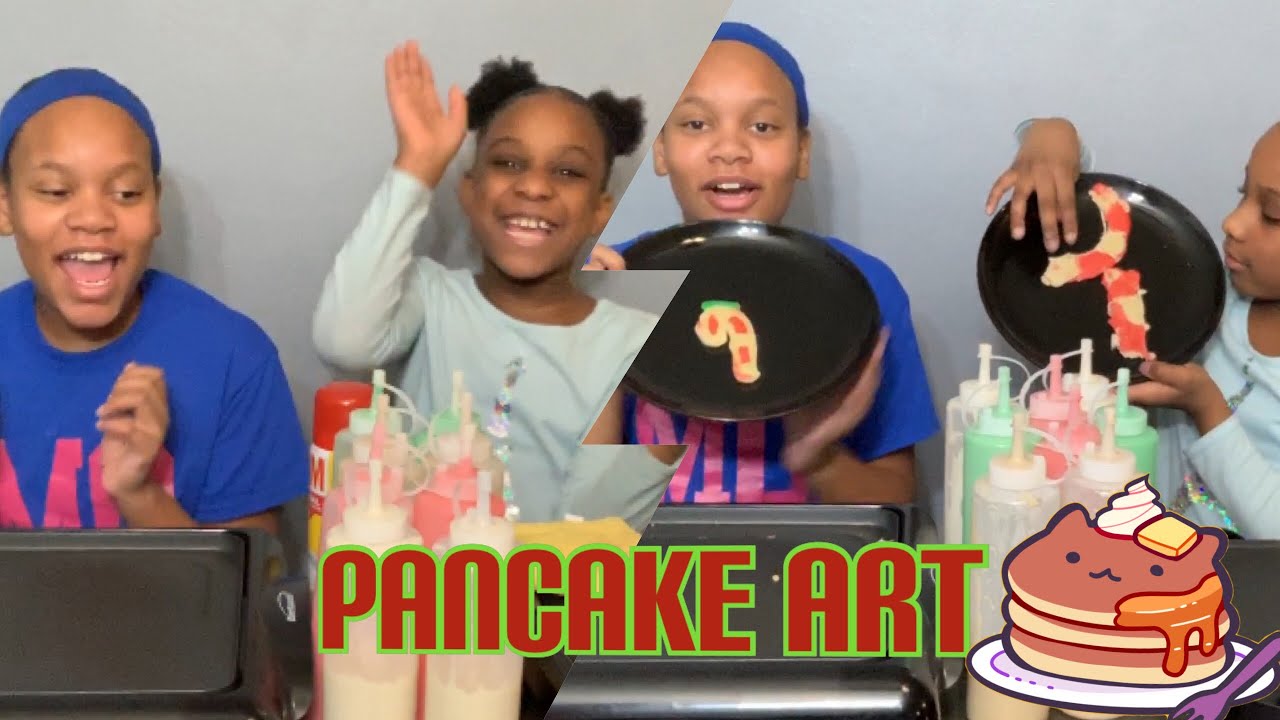Pancake Art Challenge - YouTube