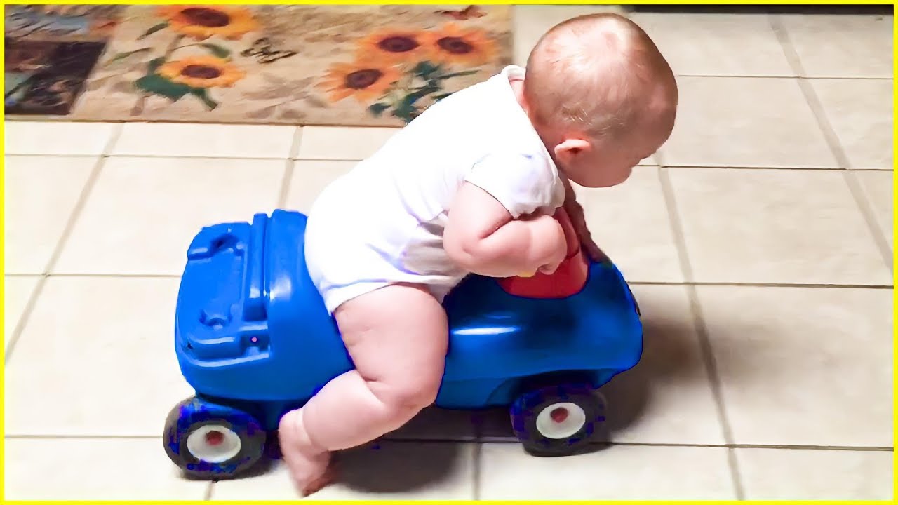Fast and Furious Baby Version: Funny Baby Driving | Peachy Vines - YouTube