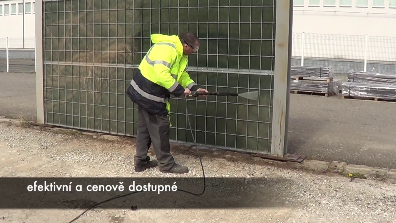 Oboustranně pohltivý protihlukový panel PLANTA - čištění - YouTube