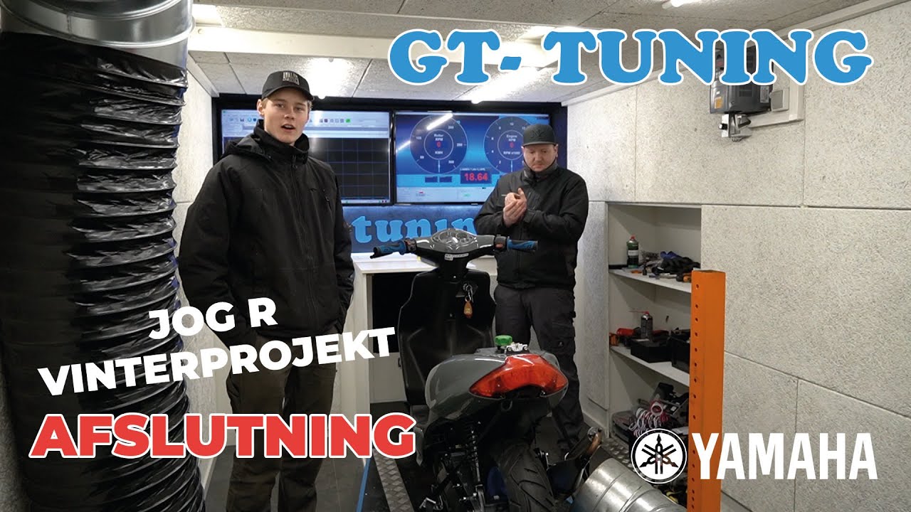 Ruller Joggen ind sammen med GT Tuning // Yamaha JOG R Vinterprojekt ...