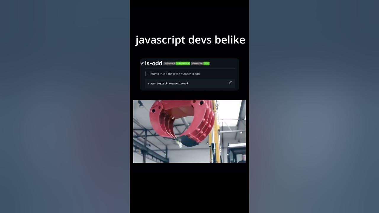 The most useful node module #coding #programming #codingmeme #programmingmeme - YouTube