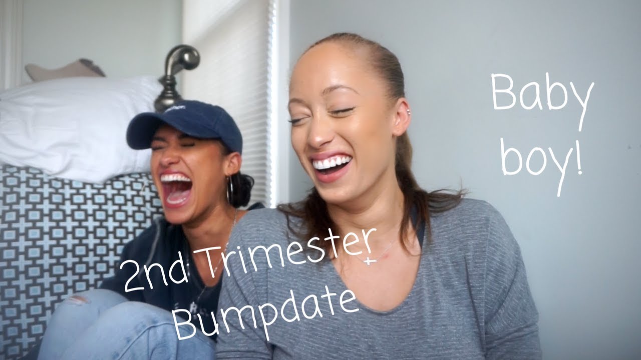 26 week bumpdate + second trimester symptoms - YouTube