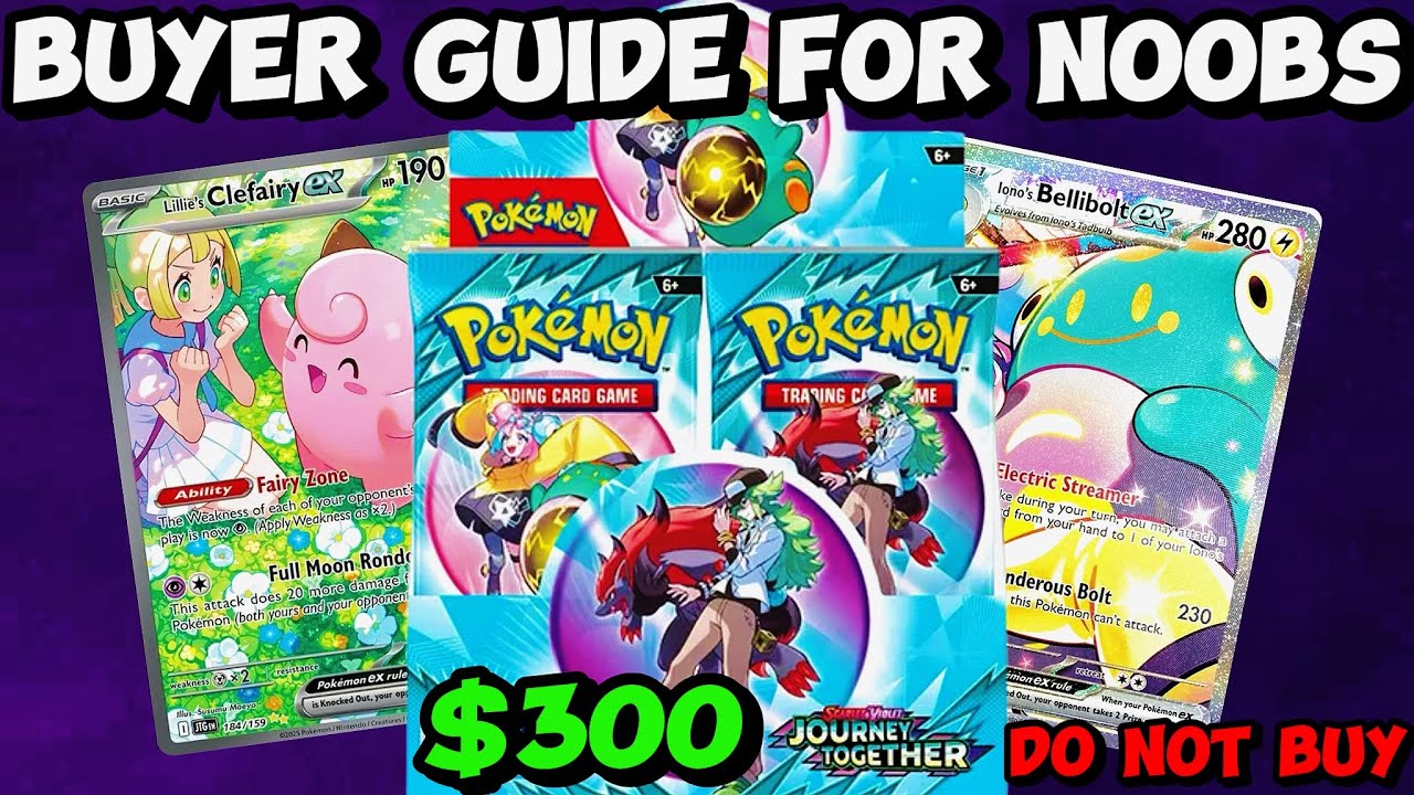 Pokemon NOOB Buyer Guide To Journey Together.. DO NOT OVER PAY - YouTube
