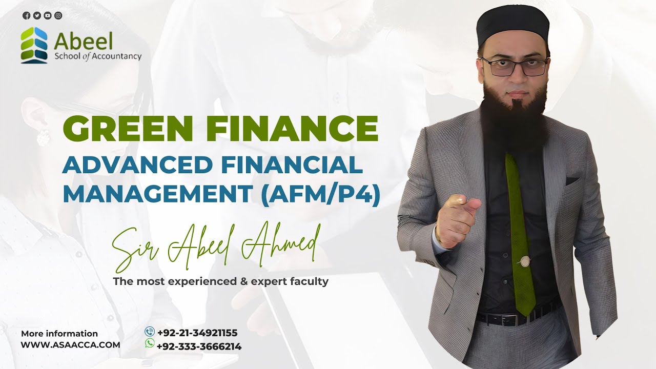Green Finance - ACCA Advanced Financial Management - YouTube