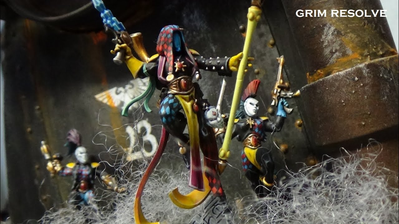 Harlequins Codex vs Astra Militarum Renegades 1000+ points 8th Edition ...