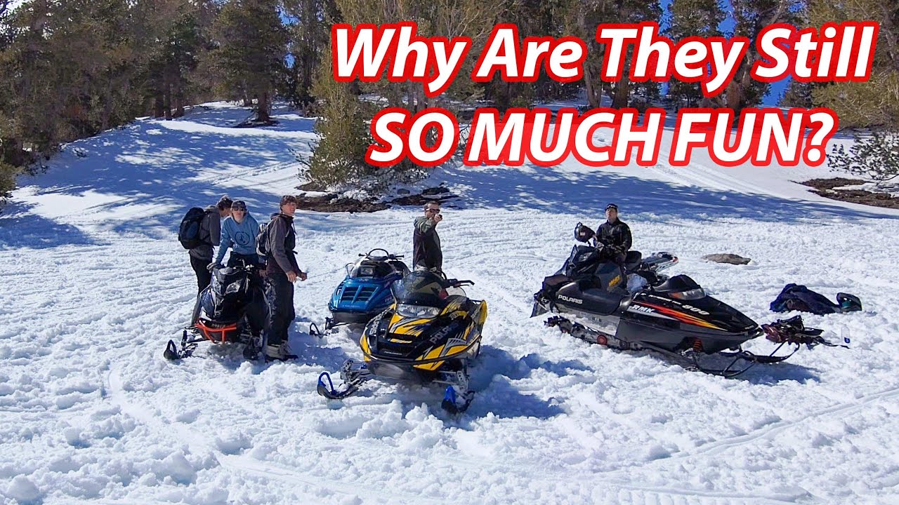 The Best Old School Polaris Mountain Snowmobiles!! Proof Vintage Sleds ...
