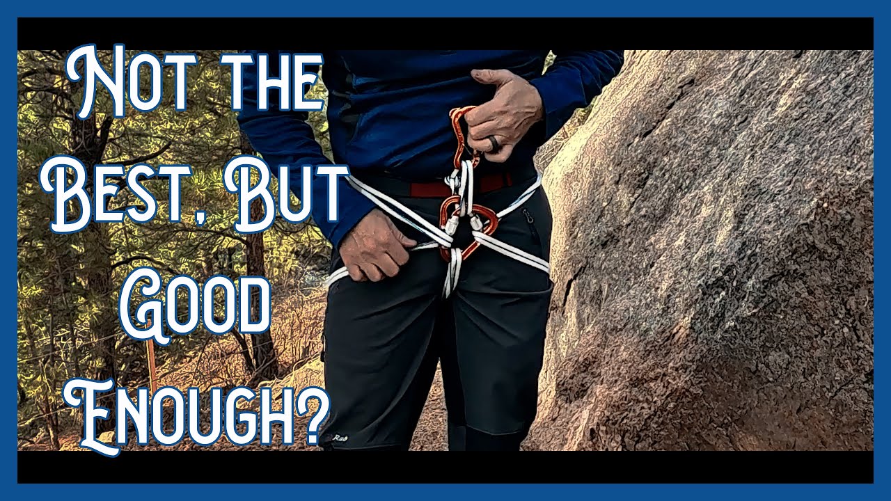 Taking an Improvised Climbing Harness Up and Down Multiple Pitches ...