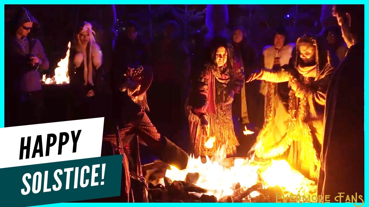 Happy Solstice: Wen and the Coven Celebrate the Solstice - YouTube