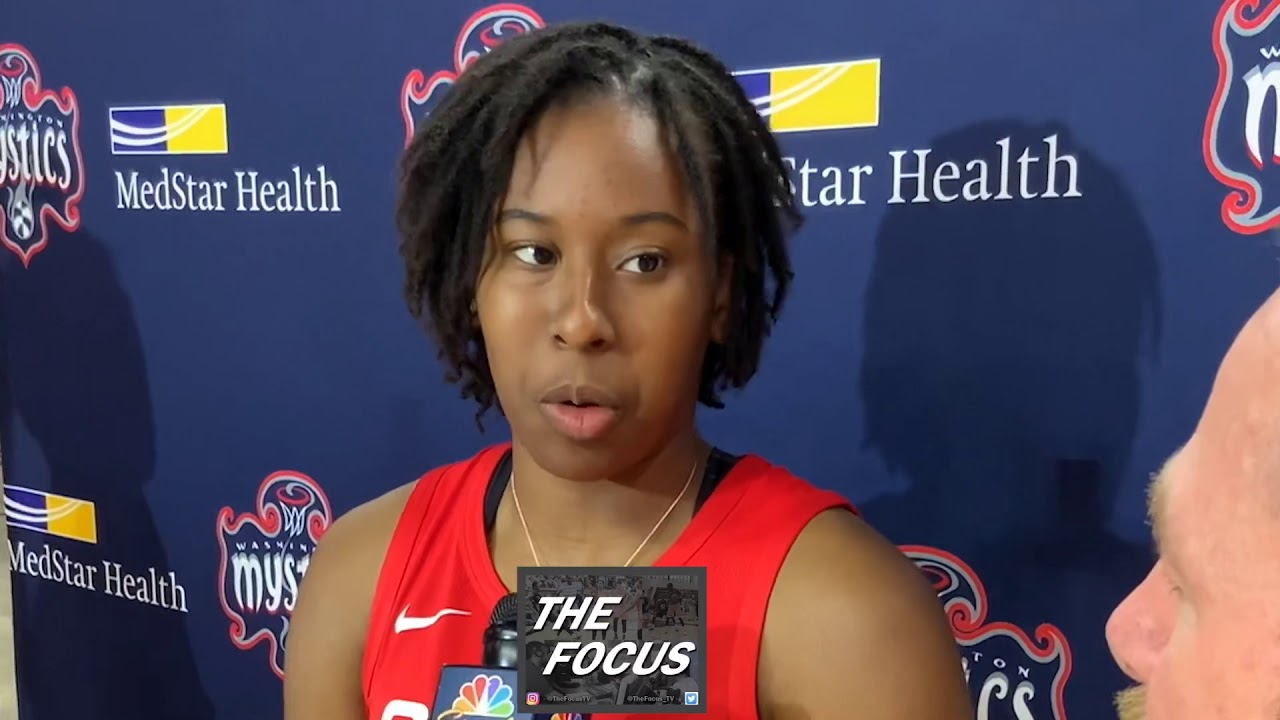 Washington Mystics Media Day - Ariel Atkins - YouTube