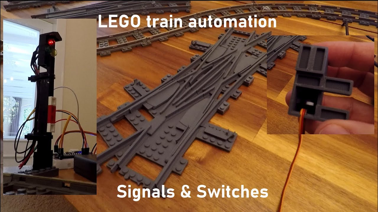 Lego Train Automation - Signals and Switches [en] - YouTube