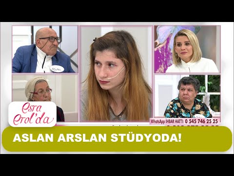 Ayşenur'un babası olduğu iddia edilen Aslan Sarıcan stüdyoda... - Esra Erol'da 14 Ekim 2020