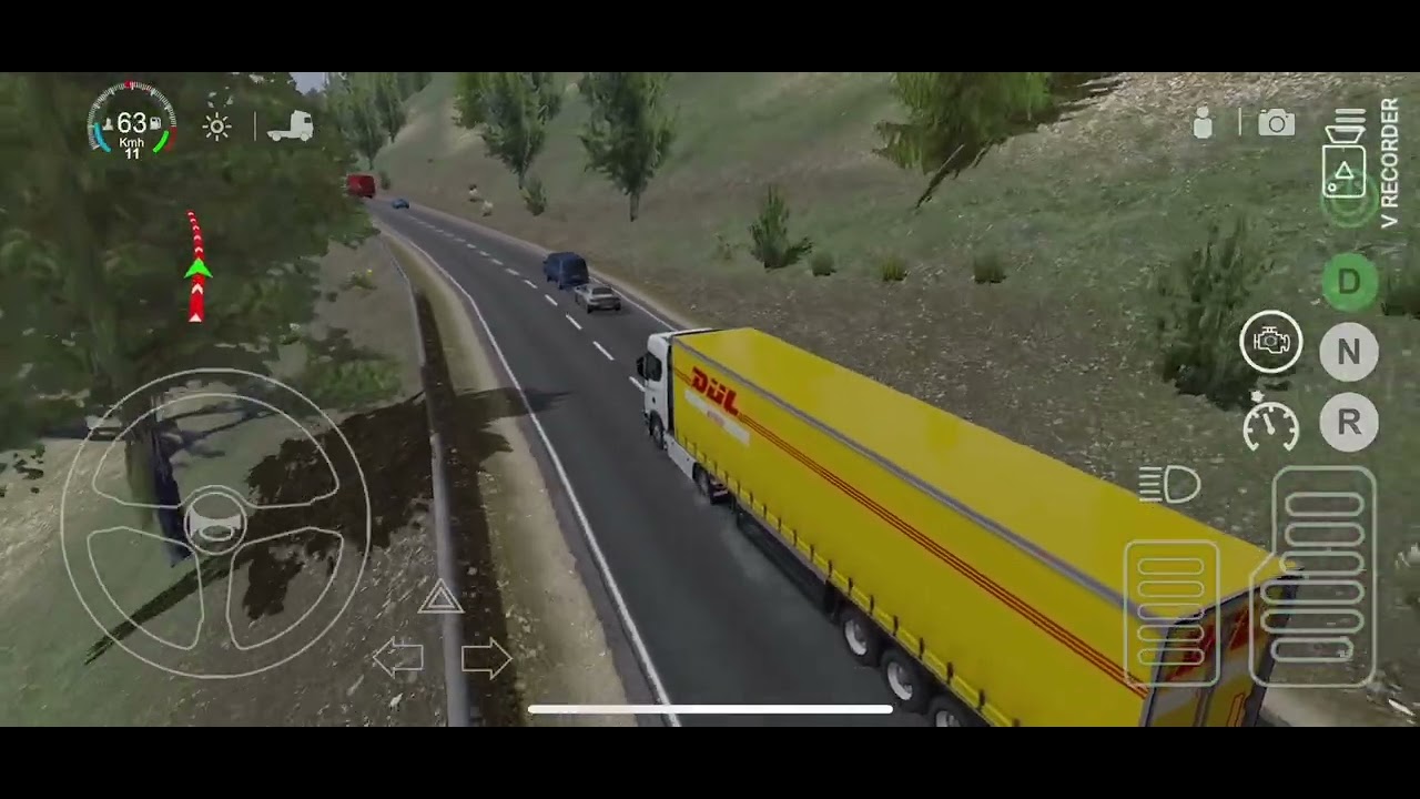 | DHL Express Load Transport | Universal Truck Simulator | Truck Game ...