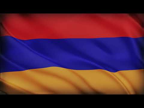 Armenia  Flag Waving | Armenia Flag Background Video