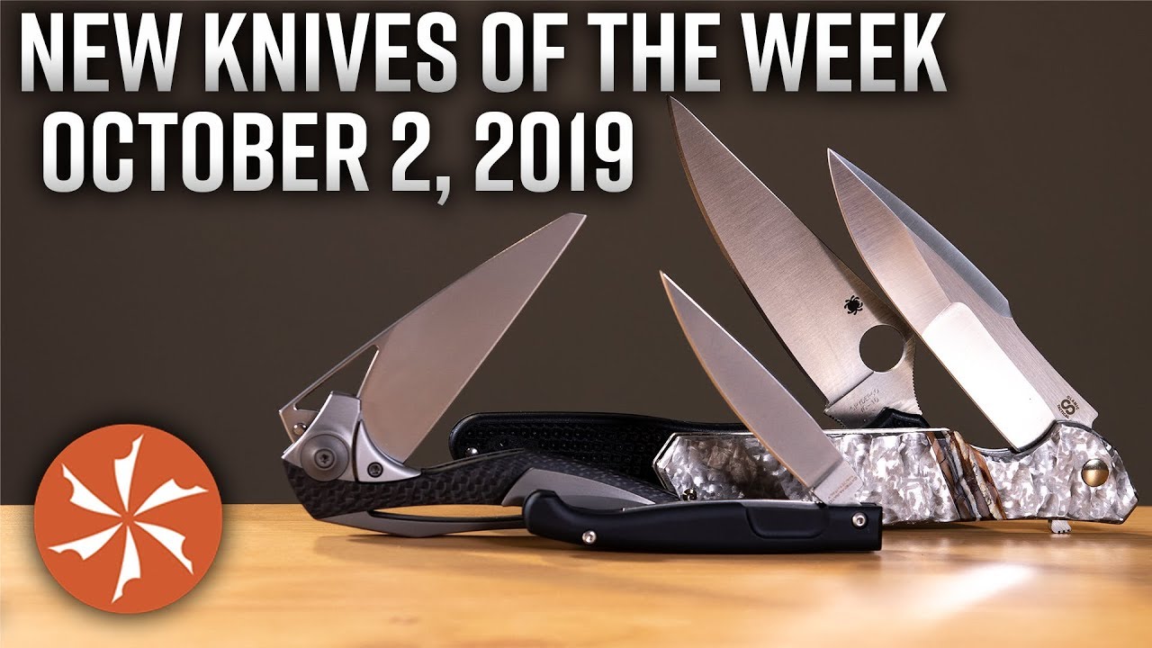 New Knives for the Week of October 2nd 2019 Just In at KnifeCenter.com ...