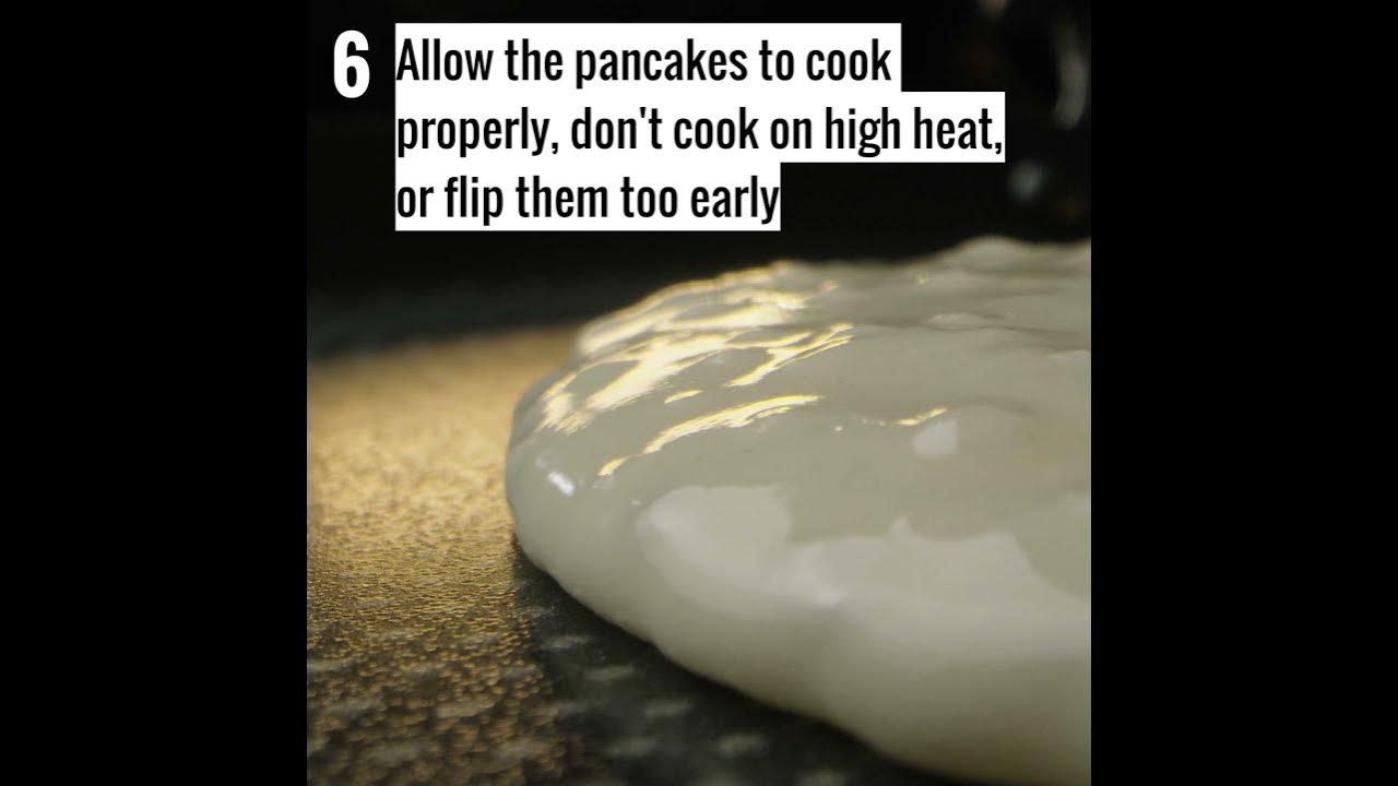 Easy Tips To Cook Perfect Pancakes! - YouTube