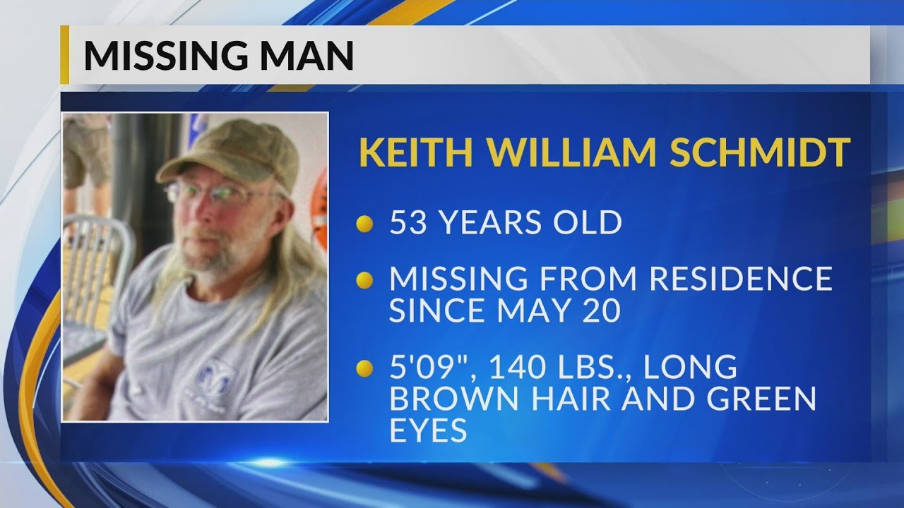 Missing in Dickinson: Keith William Schmidt - YouTube