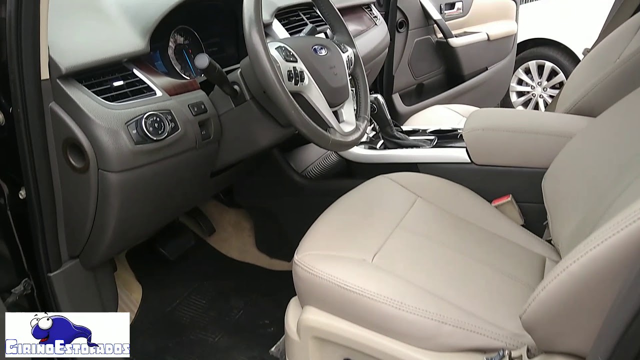 Interior Bege Ford Edge - YouTube