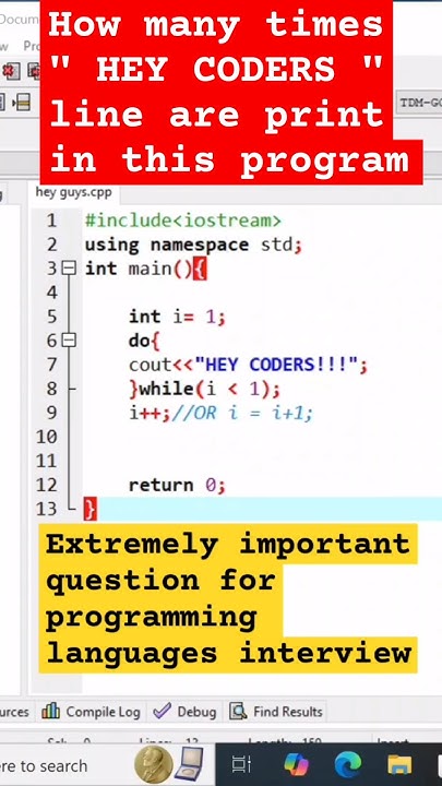C++ interview questions and answers _ c++ full course _ c programming ...