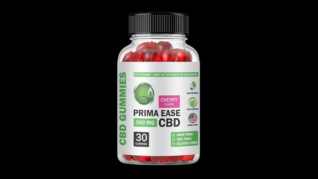 Prima Ease Cherry CBD Gummies – 100% Ultimate Solution For Men’s Health - YouTube