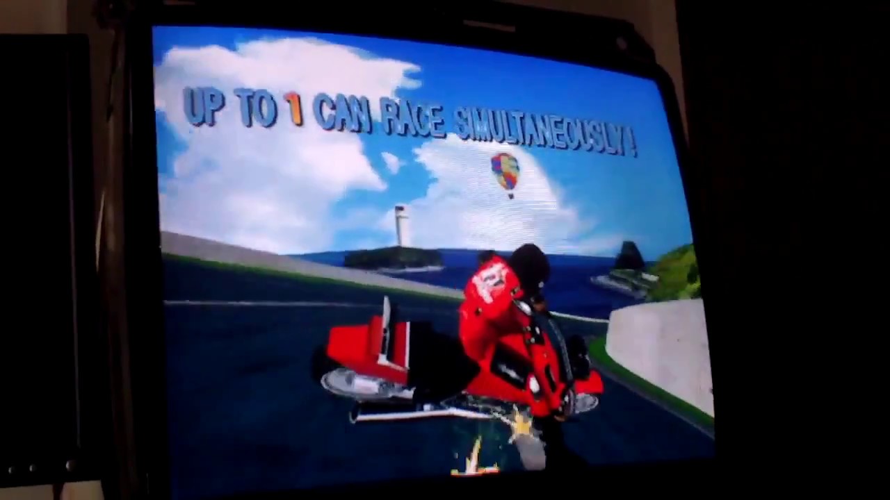 Cyber Cycles on a Arcade Monitor, MAME Emulation - YouTube