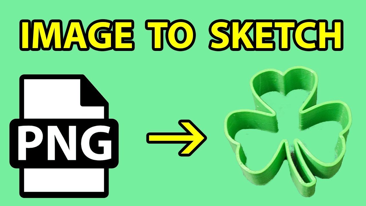 Fusion 360 How to: Create a sketch from an image - YouTube