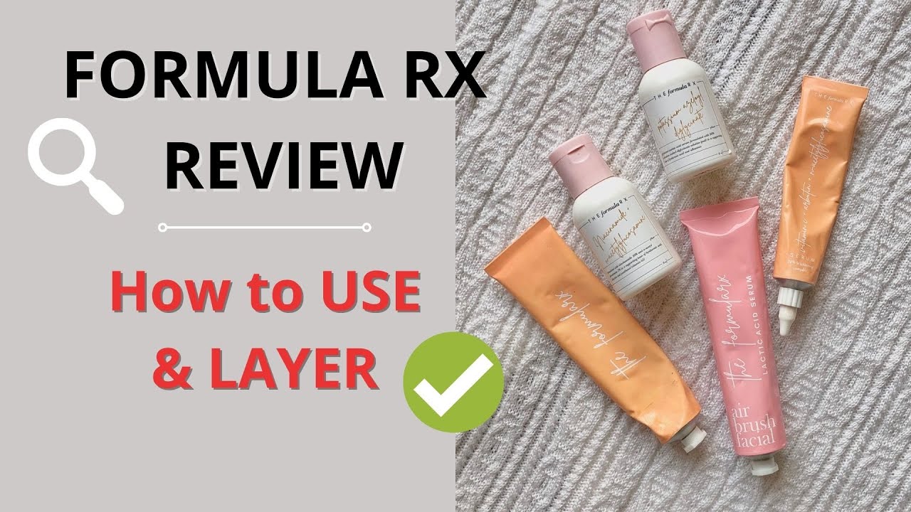 Honest Formula RX Review HOW TO USE ( Barrier Relief Cream, Vitamin c ...