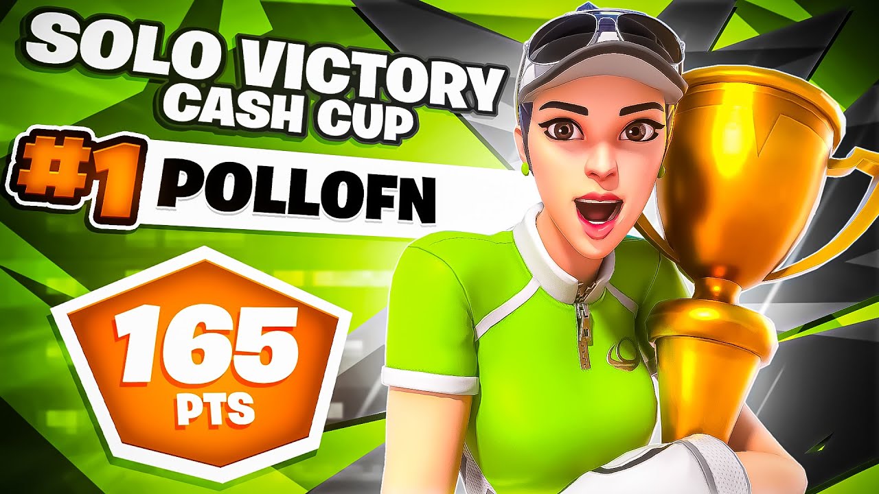 1ST SOLO VICTORY CUP 🏆 | PolloFN - YouTube