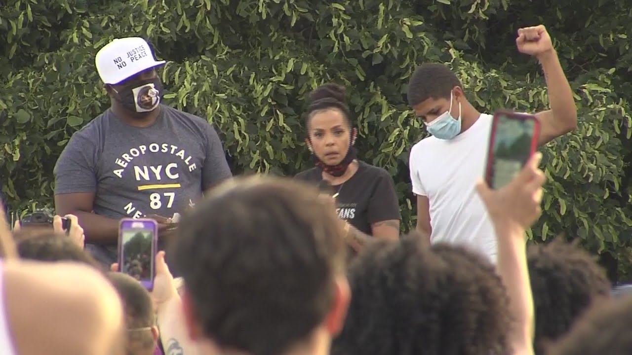 Decatur Protests 9pm - YouTube