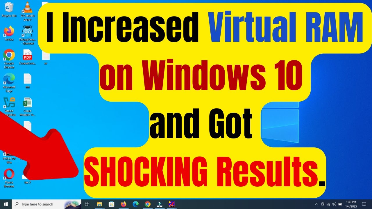 How To Increase Virtual RAM on Windows 10 | Make your Laptop Faster ...